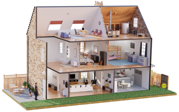 Always Here For Your Family - LOUD Security - Residential